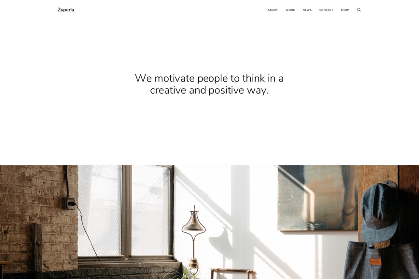 Zuperla Creative Multipurpose WP – Premium Theme by Euthemians