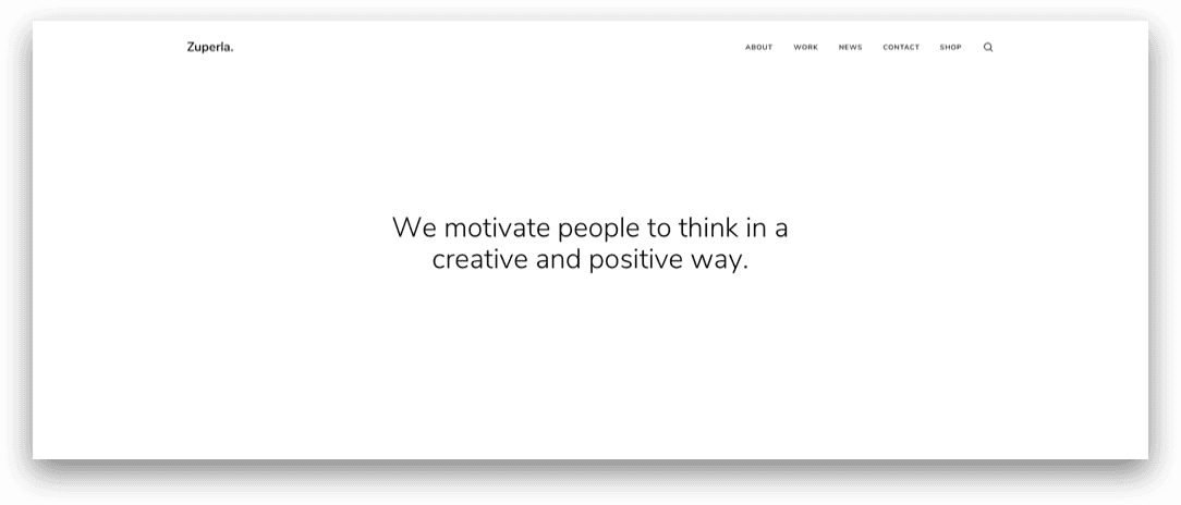 Zuperla Creative Multipurpose WP – Premium Theme by Euthemians